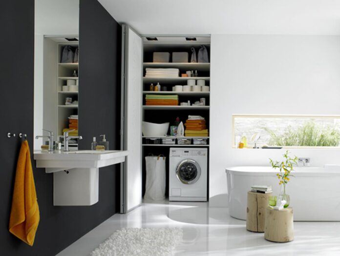 8 Smart Ways to Fit a Washing Machine into Your Small Apartment - 2022 ...